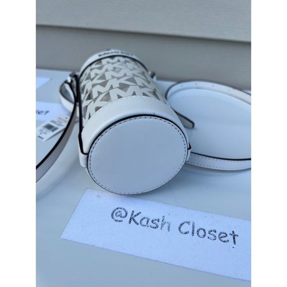 Michael Kors | Bags | Michael Kors Water Bottle Crossbody Holder Mk Giftable Optic White | Poshmark